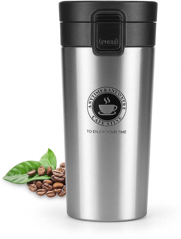 Maavani Stainless Steel Vacuum Coffee Flask | Leakproof Hot & Cold ...