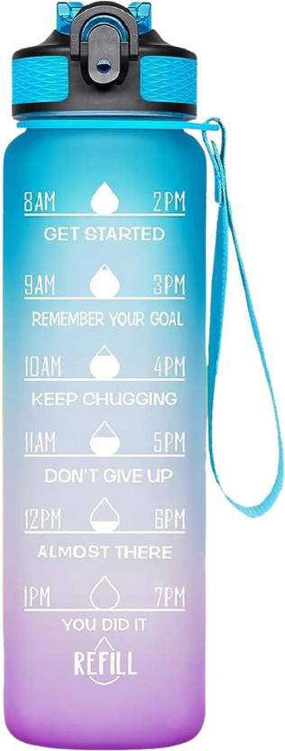 NANMOKU MOTIVATIONAL WATER BOTTLE 293 1000 ml Plastic Bottle - Buy ...