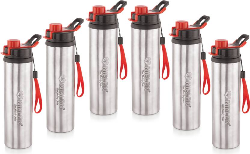 NIRLON Tranzy Sipper Stainless Steel Single Wall Water Bottle 900 ml ...