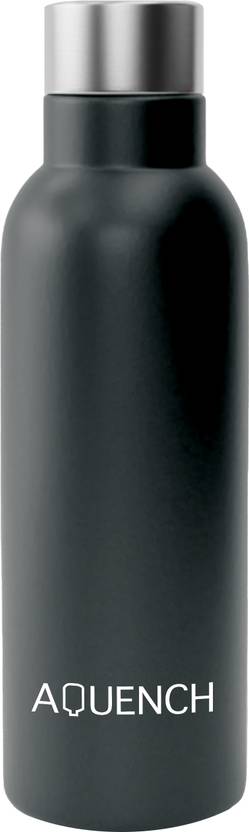 AQUENCH Stainless Steel Fridge Water Bottle With Steel Bidded Cap 1000 ...