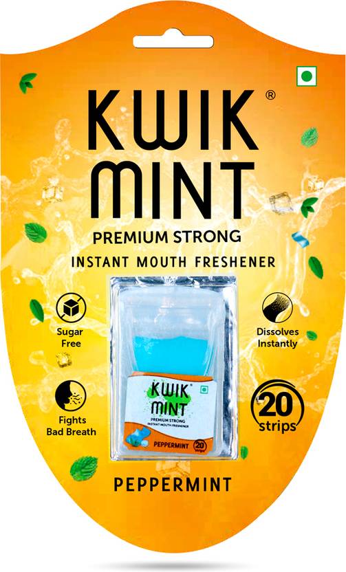 Kwik Mint Peppermint Strip | Buy Oral Care Products in India | Flipkart.com