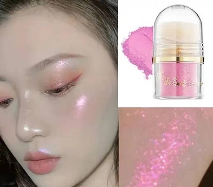 EVERERIN Korean pink highlighter powder Highlighter - Price in India ...