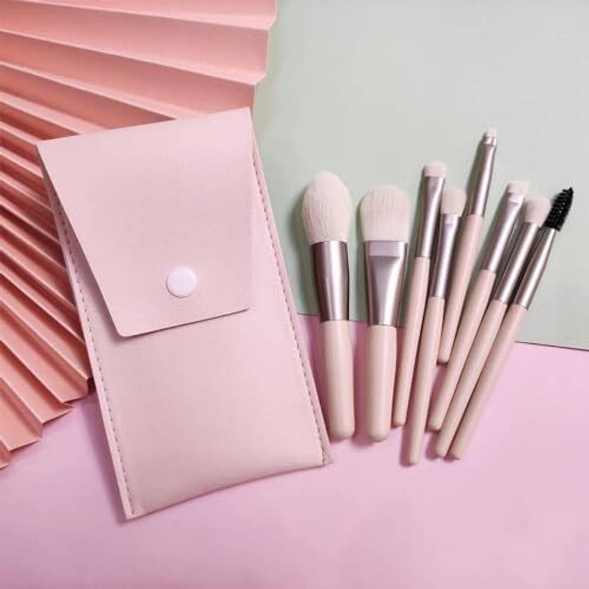 El Syco 8PCS Professional Makeup Brush Set, Travel Size Cosmetic ...