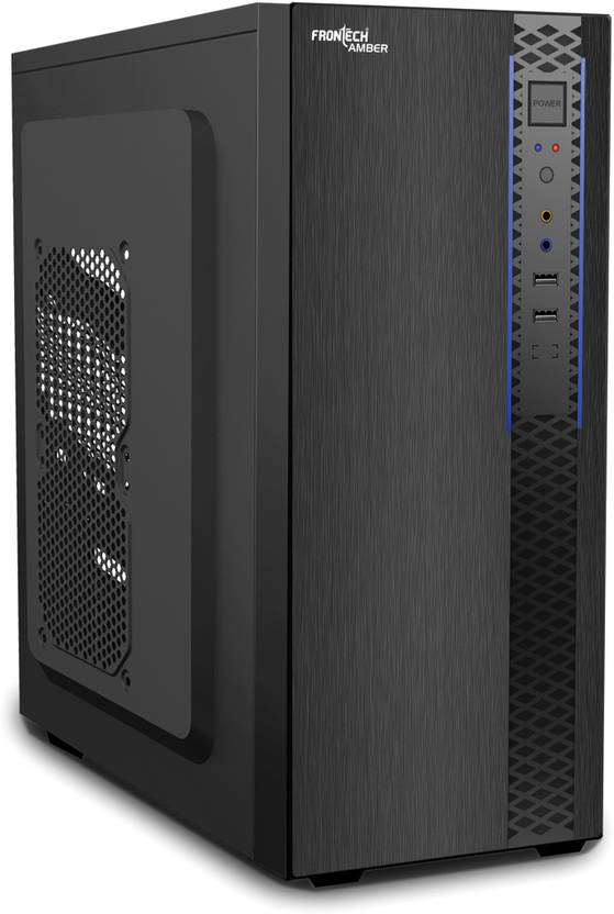Frontech AMBER Silver Range Computer Case | 2- USB Port 1.1 | Front ...