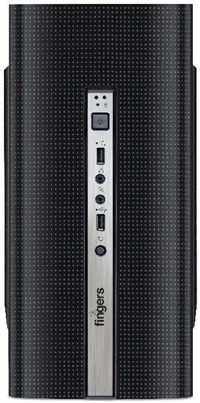 FINGERS Turbo Mini Micro ATX Cabinet with USB 2.0 Ports Compatible with ...