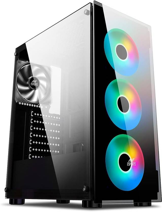 Ant Esports ICE- 311GT Support ATX, Micro-ATX, ITX Mid Tower Cabinet ...