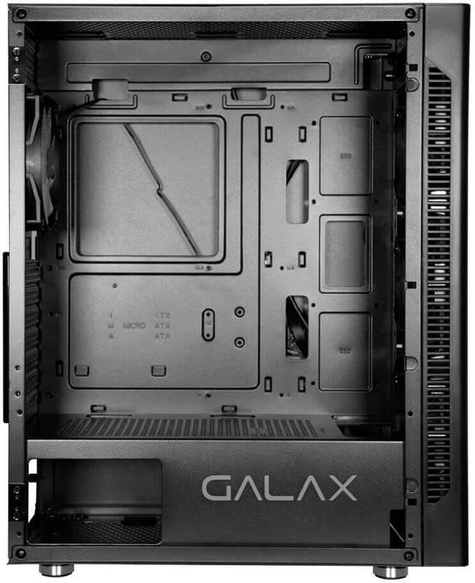 GALAX Revolution 06 RGB Mid Tower Gaming Cabinet with USB 2.0 and USB 3 ...