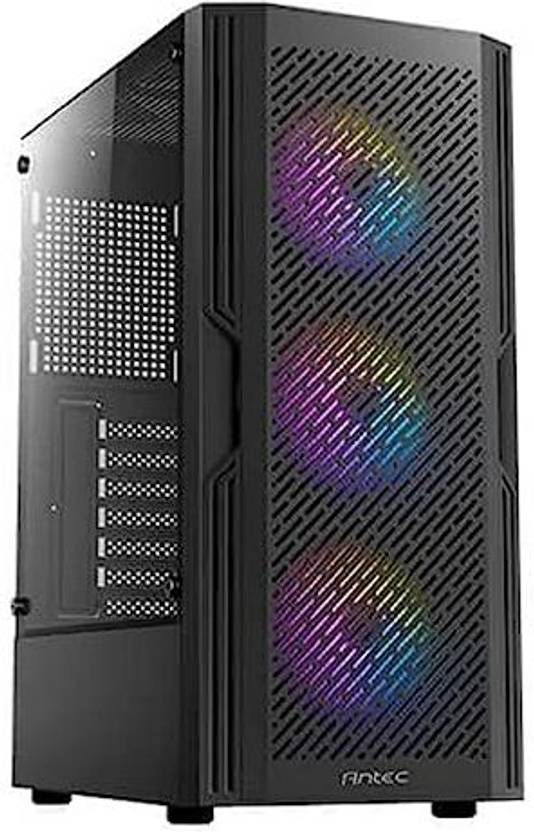 Antec AX20 RGB Tempered Glass High Airflow Mid-Tower Gaming Case ...