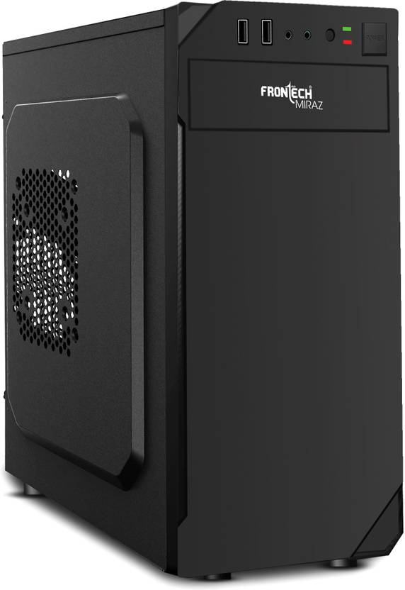 Frontech Miraz Silver Computer Case with 2x USB 2.0 and Front Audio Mid ...