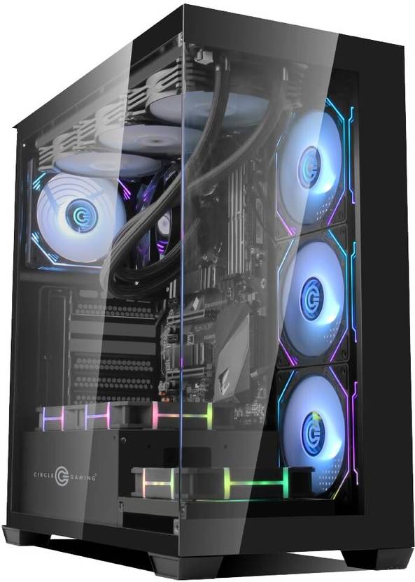CIRCLE CT GAMING DEFENDER ZX1 ARGB FULL TOWER Cabinet with USB 2.0 and ...
