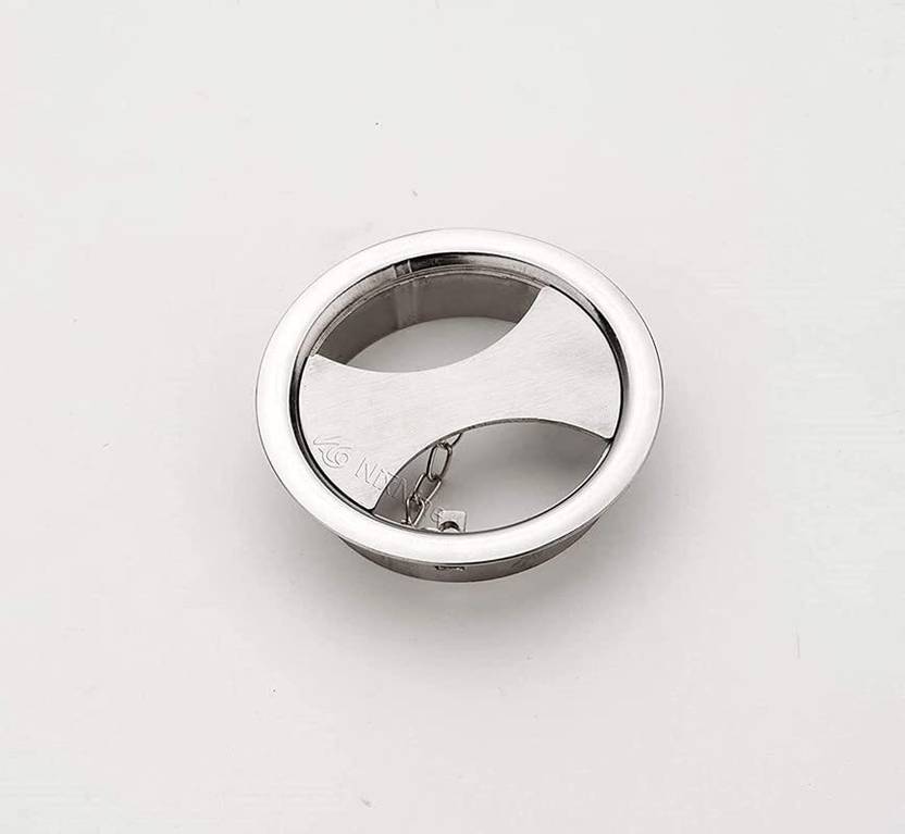 ST LOKHANDWALA Table Desk Grommet 2 Inch Stainless Steel Desk Cord ...