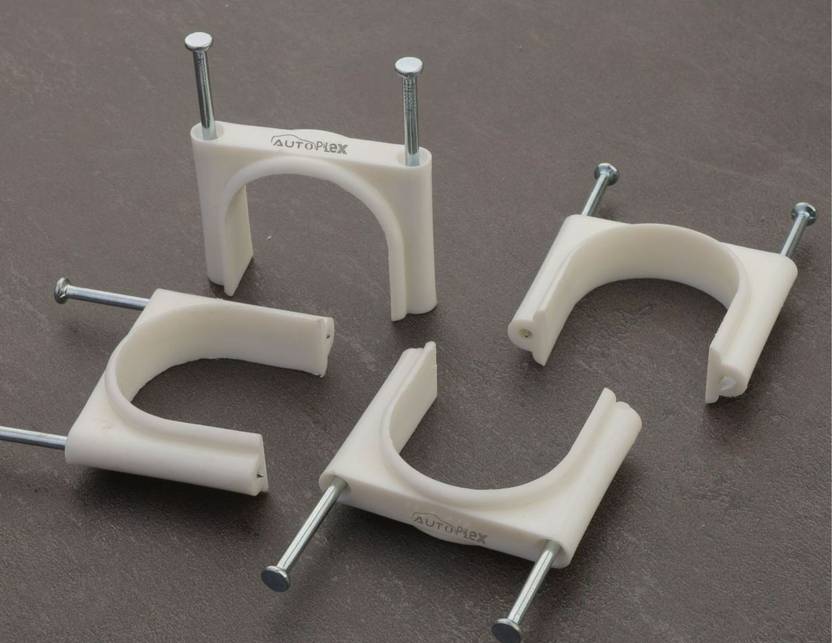 AUTOPLEX UPVC Pipe Clamps For Cold Water Pipe " Size- 1 Inch) Plastic ...