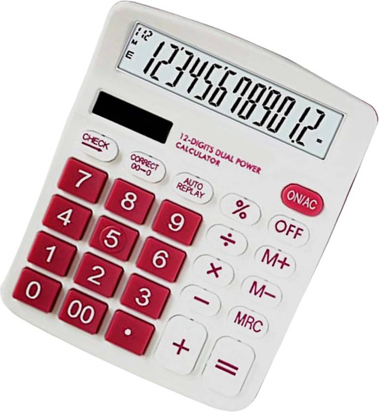 Flipkart.com | fgfgh 120 Steps 12 Digit Auto Replay Solar Calculator ...
