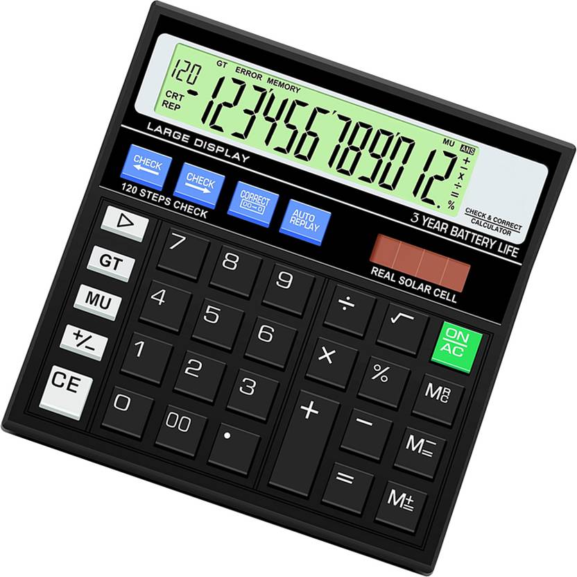 Flipkart.com | YGHU India's Largest Dual Power Calculator With 120 ...