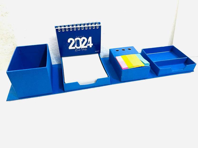 murtify 2024 Office Desktop Calendar With Sticky Notes And Slip Pad ...