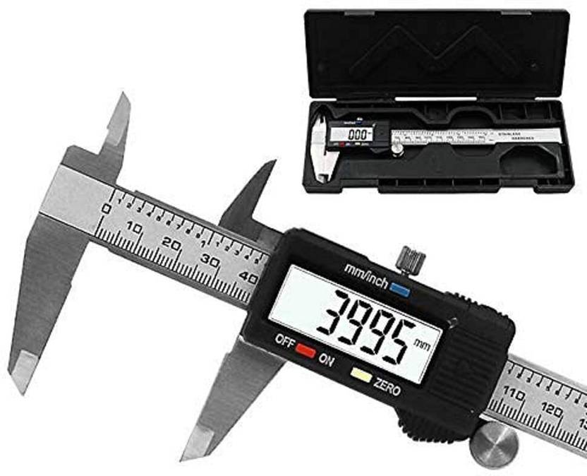 Schrodinger 111014 Precision Digital Electronic Vernier 150mm/6Inch LCD ...