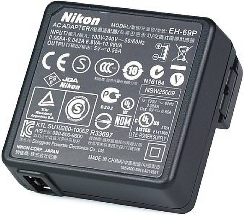 DIGICLIMBER Original EH-69P USB AC Adapter Charger for Nikon S100 P500 ...