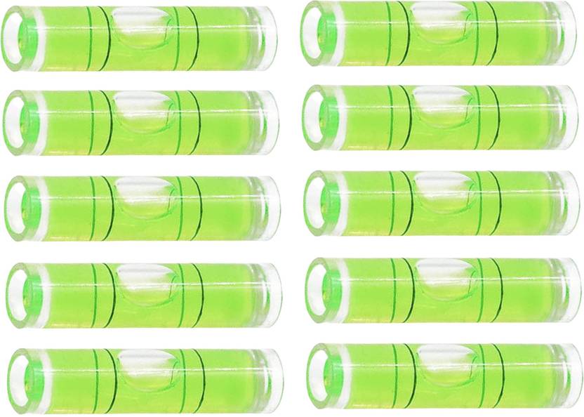 UNIXAA Cylindrical Plastic Bubble Spirit Level Vials for Level of Frame ...