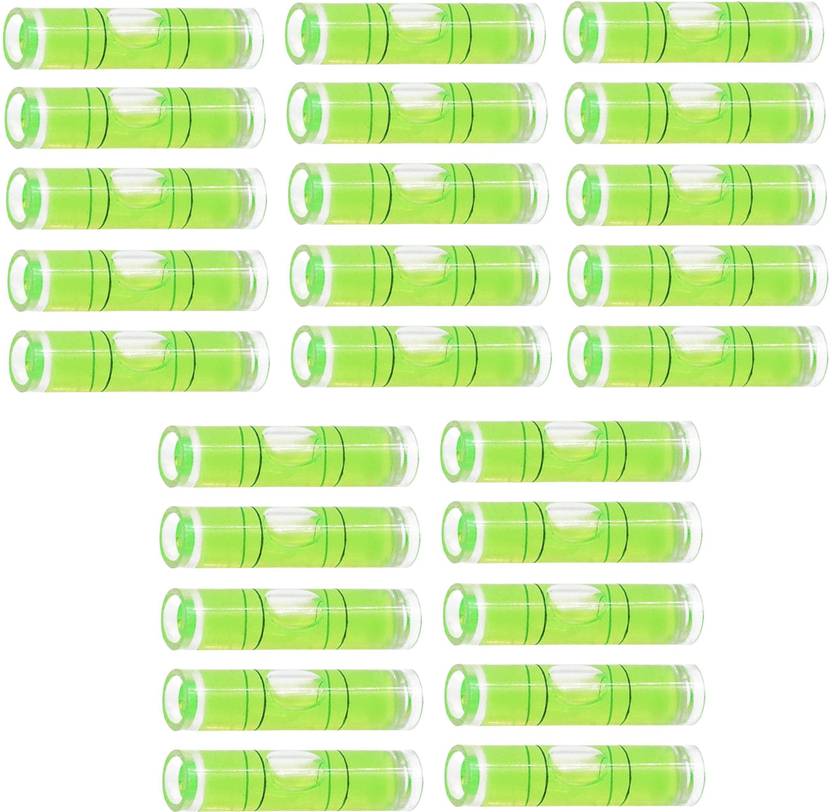 UNIXAA Cylindrical Plastic Bubble Spirit Level Vials for Level of Frame ...