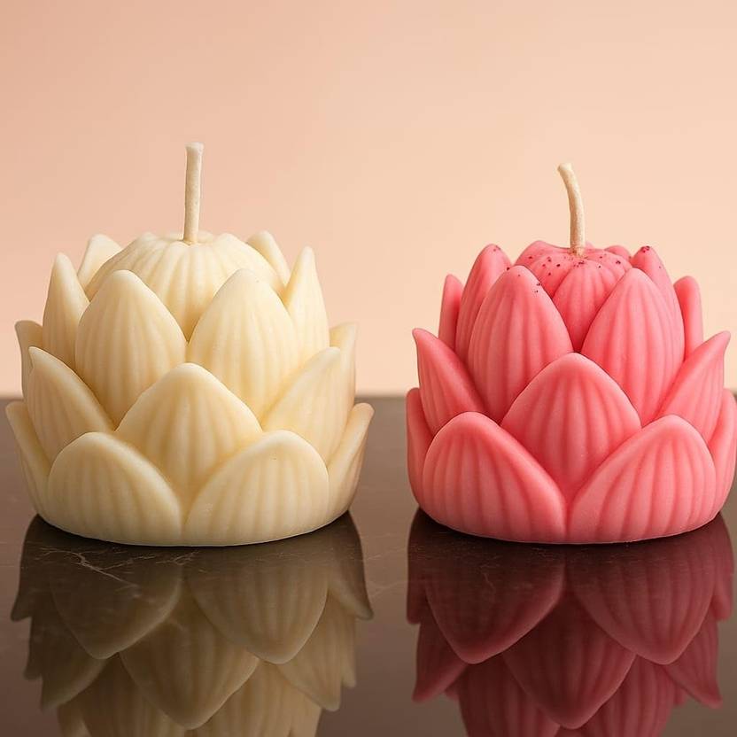 Kumudini Lotus type candle Candle Price in India - Buy Kumudini Lotus ...