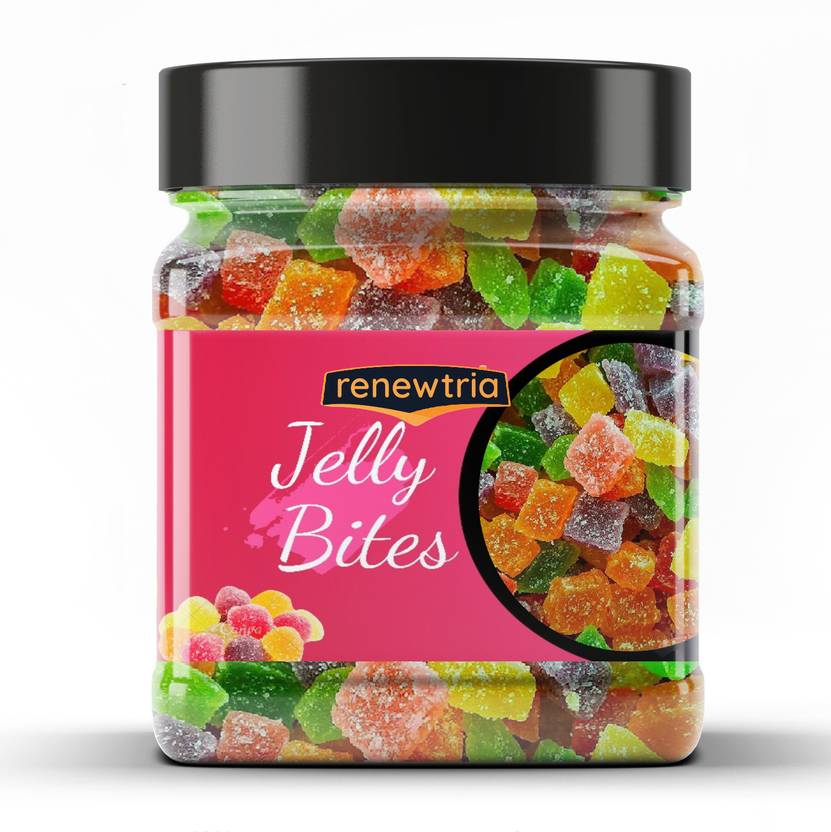 RENEWTRIA Fruit Jelly Bites/ Jelly Candy /Jelly Toffee |Jelly Beans ...