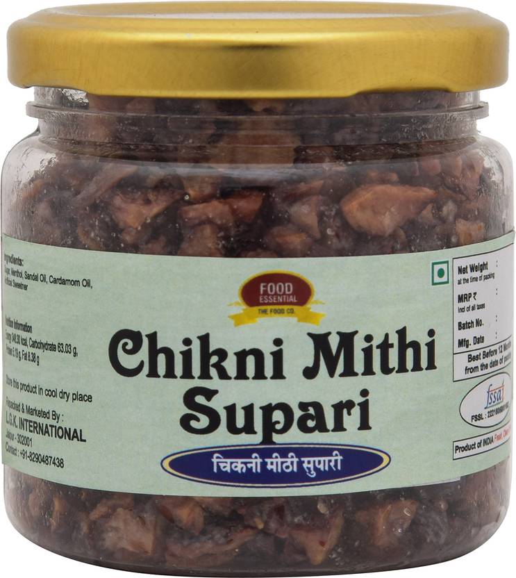 FOOD ESSENTIAL Flavoured Chikni Mithi Supari Sweet Mouth Freshener Price in India - Buy FOOD ...