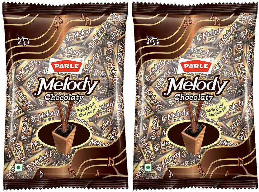 PARLE Melody 100 Pcs Chocolate Toffee Price in India - Buy PARLE Melody ...