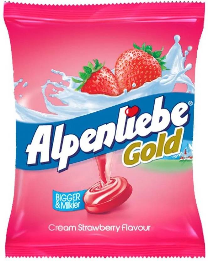 Alpenliebe Strawberry Candy Toffee Price in India - Buy Alpenliebe ...