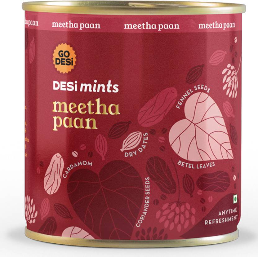 GO DESi Meetha Paan Mouth fresheners, Desi Mints, Refreshing ...