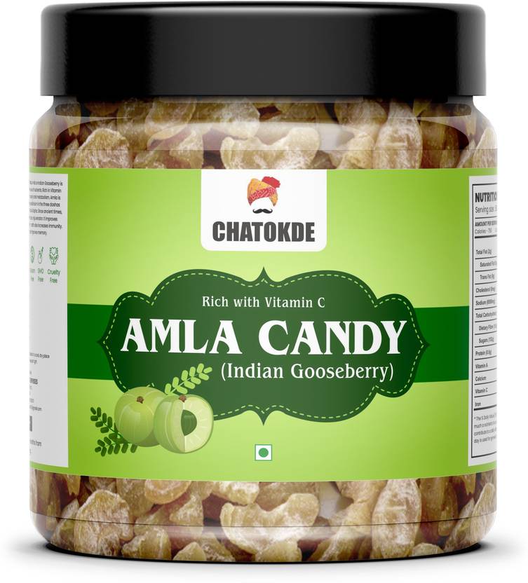 CHATOKDE Dry Amla Candy ( Candied Indian Gooseberry, Avla, Delicious ...