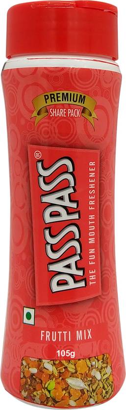 Pass Pass Frutti Mix Mouth Freshener Dinning Table Pack Frooti Mouth ...