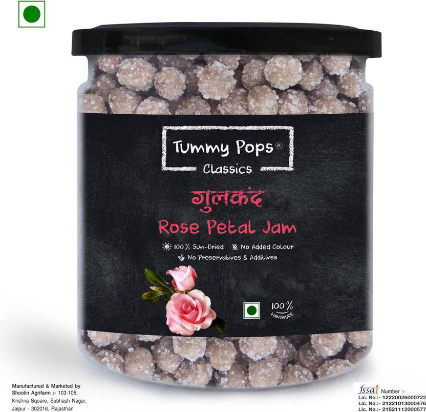 Tummy Pops Premium Gulkand Goli | Rose Petal Jam Candy | After Meal ...