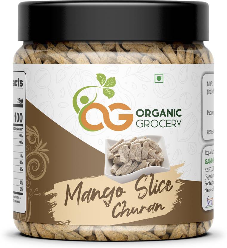 Organic Grocery Mango Slice Churan | Aam Churan Mango Mouth Freshener ...