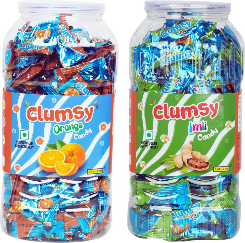 CLUMSY Refreshing mouth freshener and Digestive - Orange, Imli Candy ...
