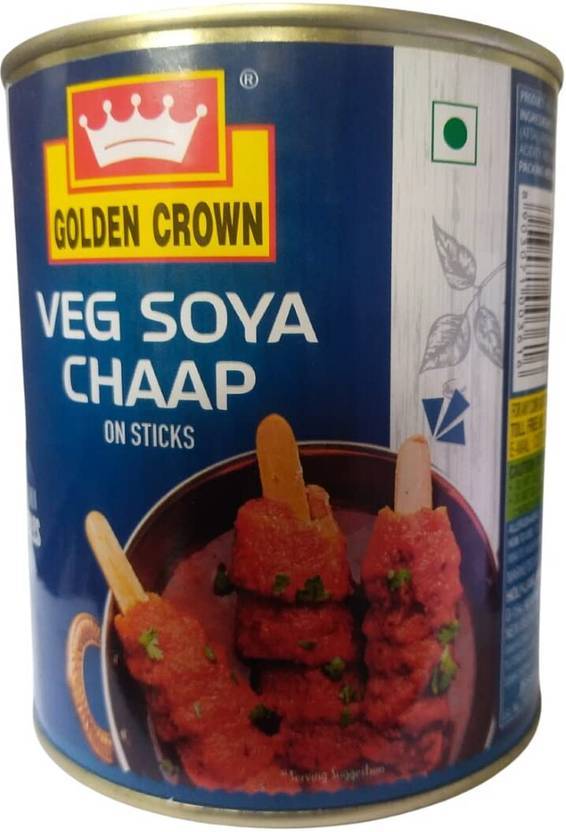 Golden Crown Veg Soya Chaap On Sticks, 850 Gm Vegetables Price in India ...