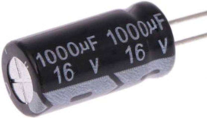 Ihc 1000uF 16v Electrolytic Capacitor(Pack of 50) Electrolytic ...