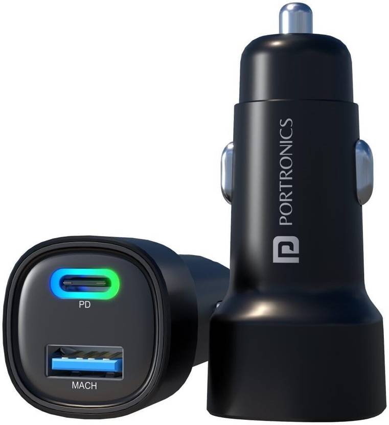 Portronics 80 W Turbo Car Charger Price in India - Buy Portronics 80 W ...
