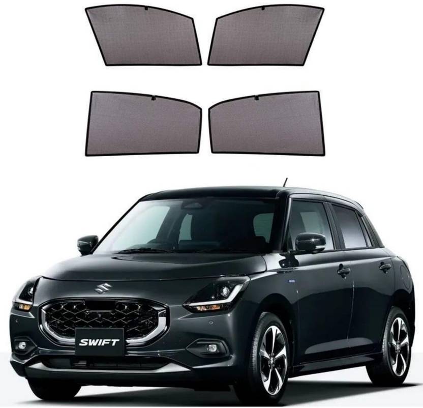 Ds enterprise Car Window Sun Shade/Curtain for Maruti Suzuki Swift 2024 ...