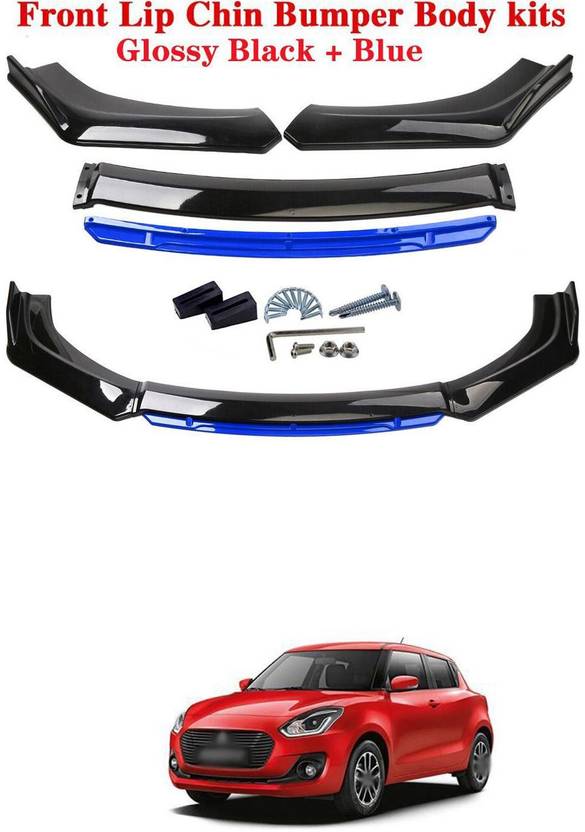 XZRTZ Car Front Bumper Spoiler Splitter Body Kit Side Skirt Front ...