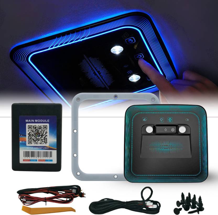AutoPowerz Car LED Roof Light Car Cabin Reading Light RGB Light ...