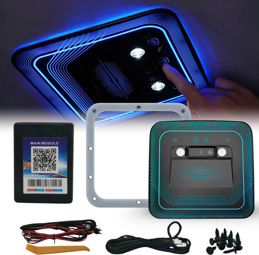 AutoPowerz Car Cabin Roof LED Light RGB Light Reflection Pack of 1 Car ...