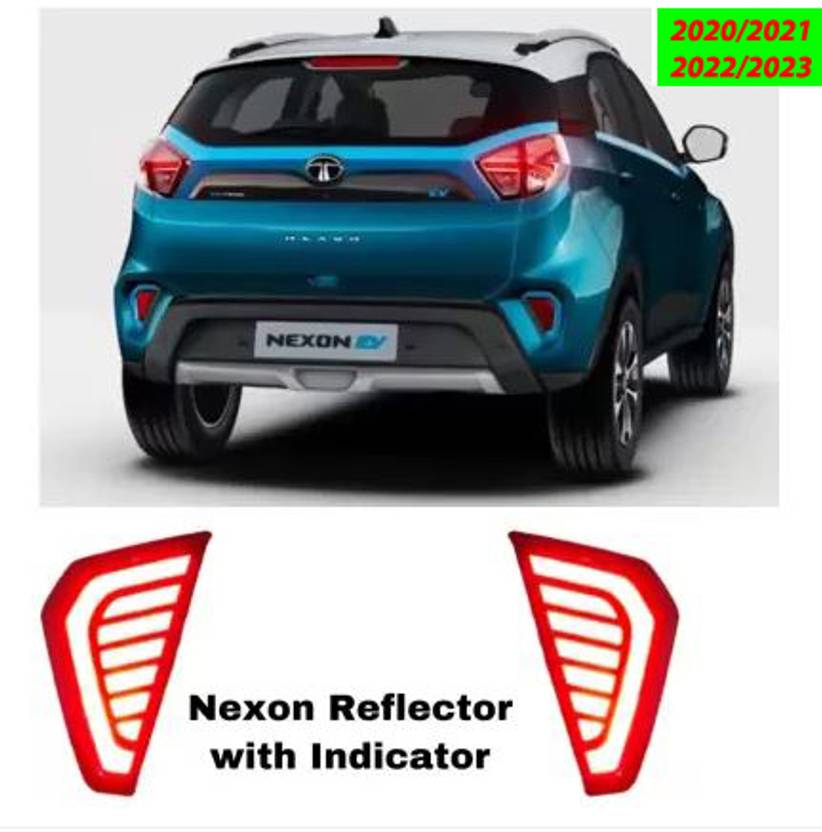 AUTOMOZEXO TATA NEXON 2020,2021,2022,2023 REAR BUMPER LIGHT MATRIX ...