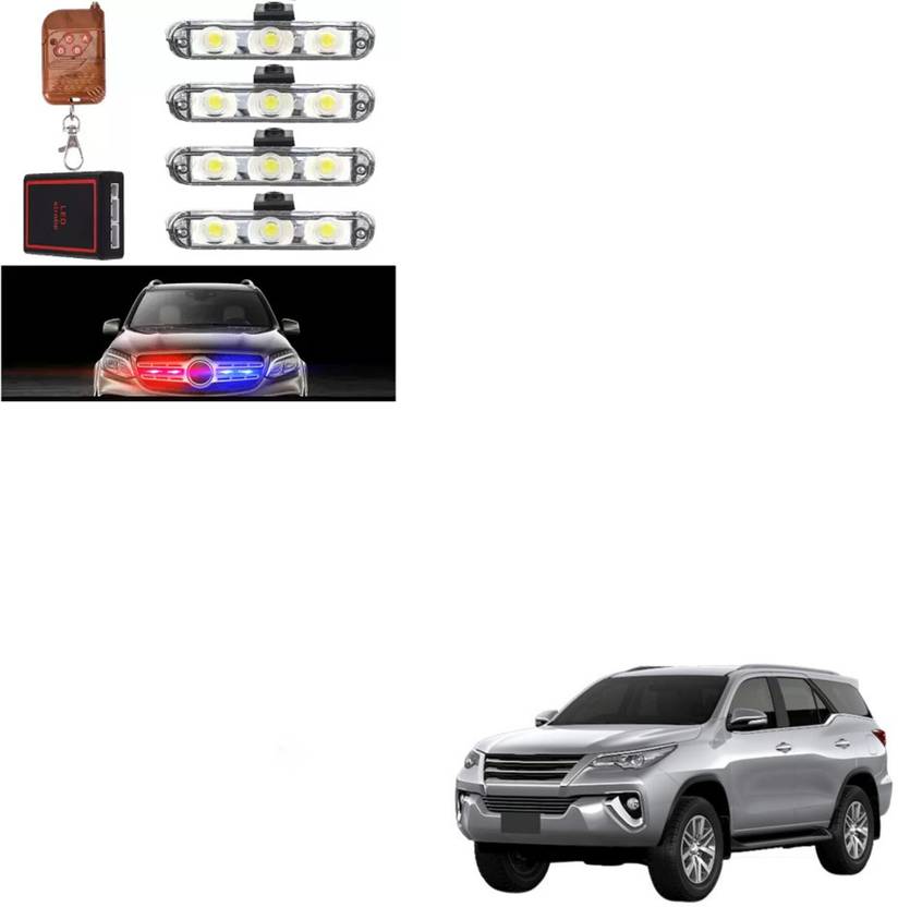 SEMAPHORE 4*3 LED Police Light Car Flasher LED Flashlight For Toyota ...