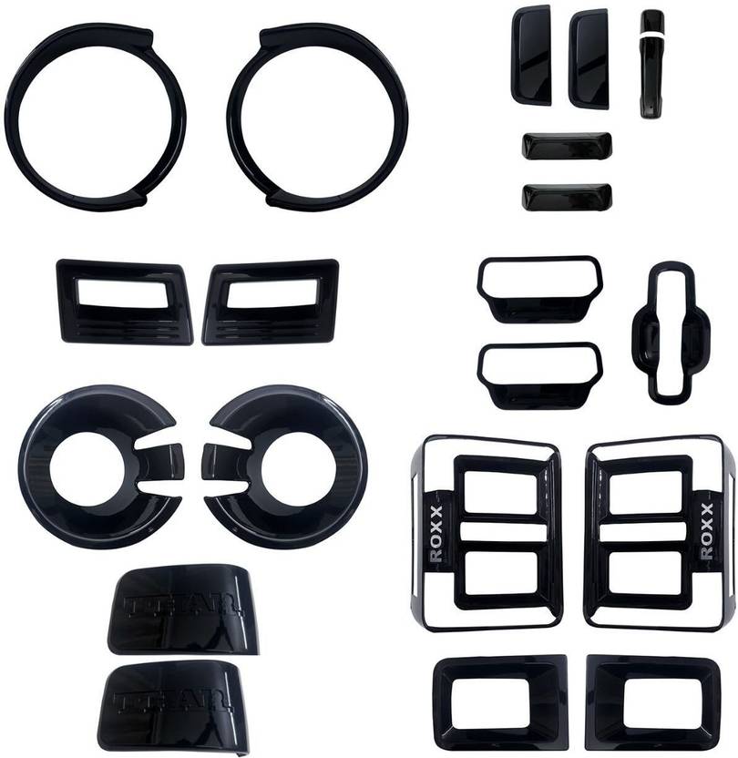 Autxin Piano Black Zed Exterior Garnish Combo Kit Accessories- Thar ...