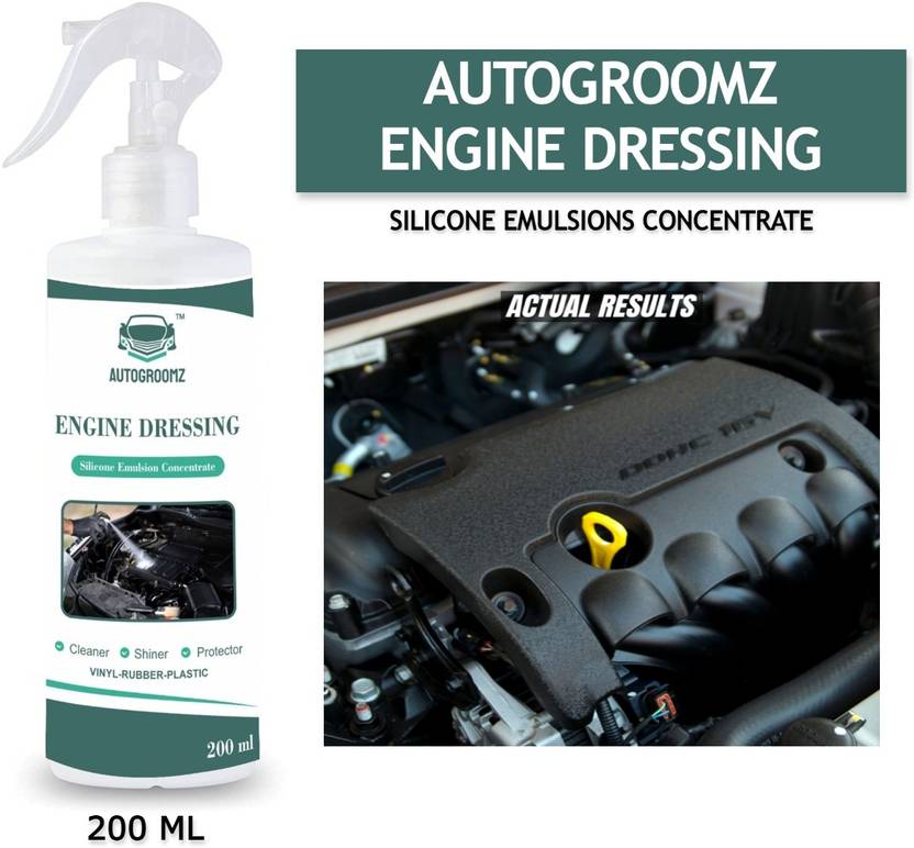 AUTOGROOMZ Engine Dressing Cleaner Spray |Engine Cleaner Engine ...