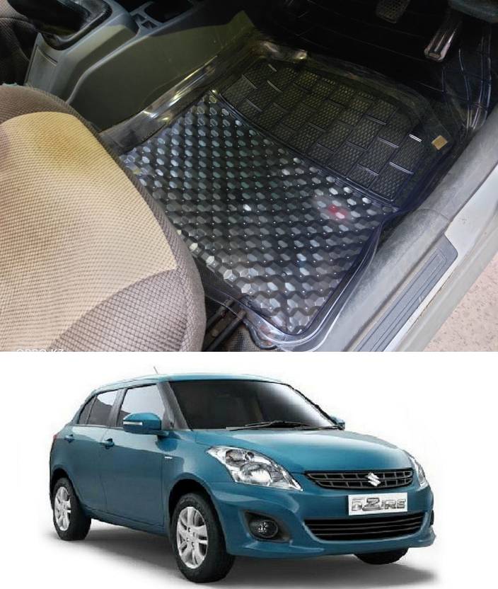 Trigcars PVC Standard Mat For Maruti Suzuki Swift Dzire Price in India ...