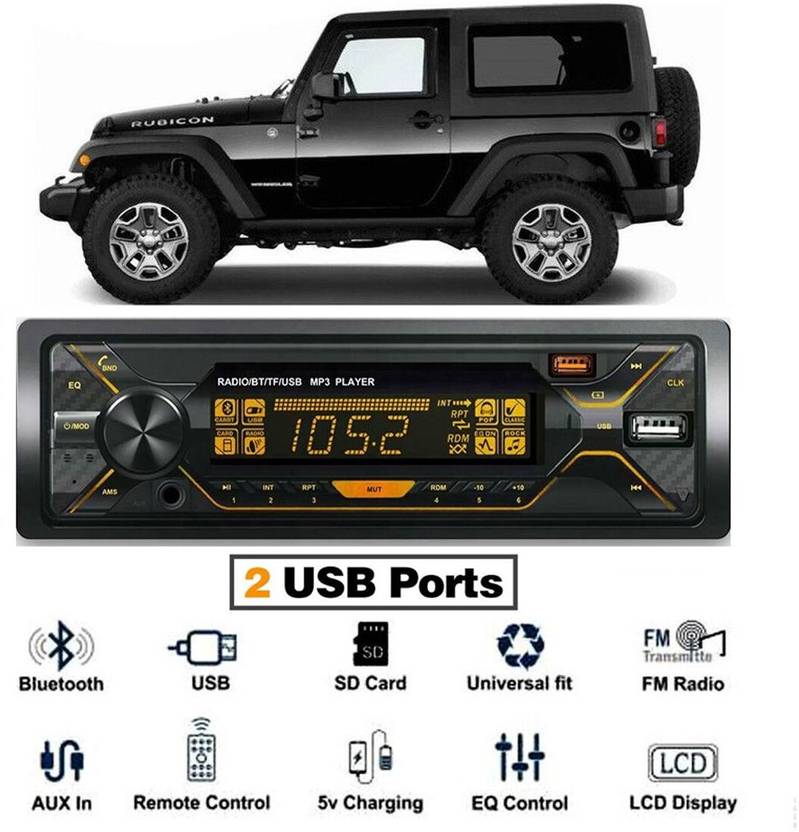 Gadiparts DUAL USB Pro+ Bluetooth Wireless Music System/USB/Remote ...