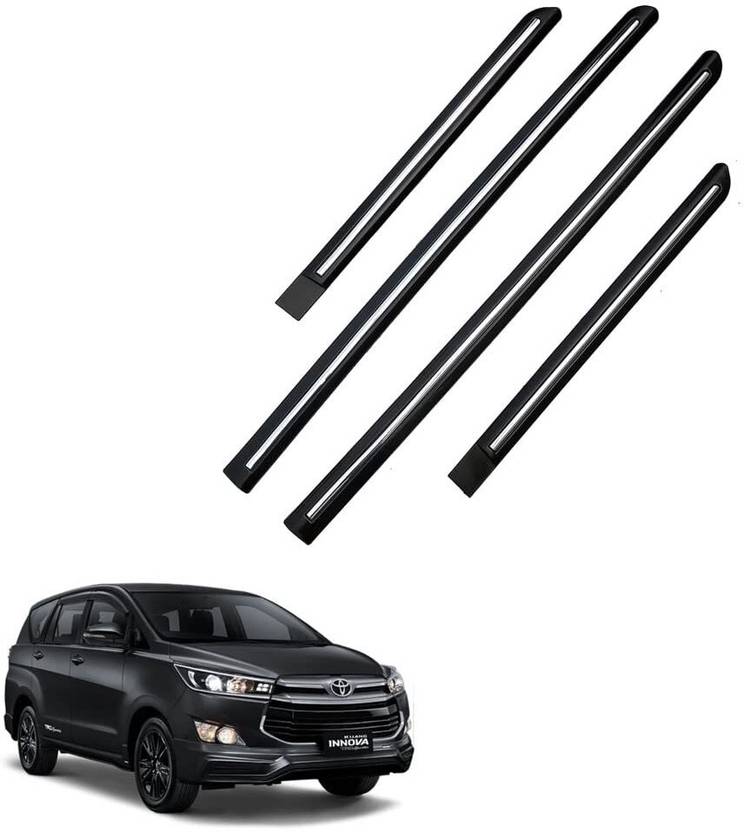 TECHMOZ TOYOTA INNOVA CRYSTA DOOR SIDE BEADING CHROME LINE SET OF 4 Car ...