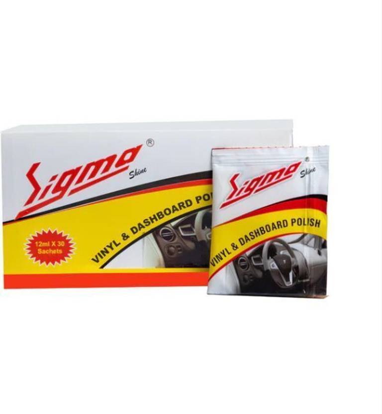 Sigma cares Liquid Car Polish for Dashboard, Exterior, Metal Parts ...