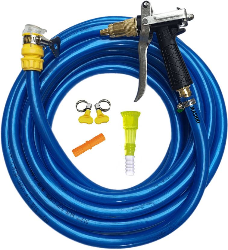 MASHKI 10 Meter (32.5 Feet) Flexible Water Hose Pipe With Pressure ...